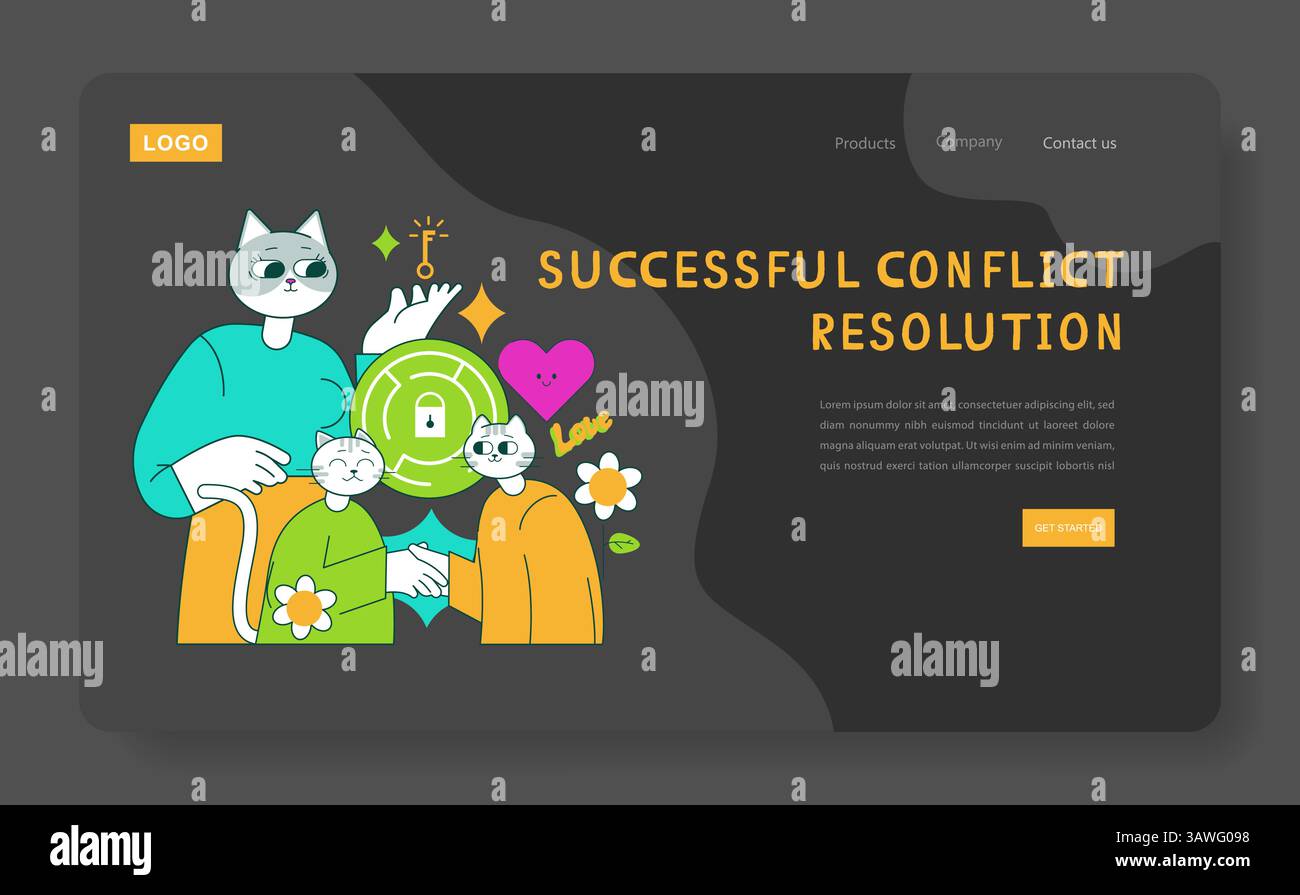 Business Cat concept. A playful illustration showcasing a cat engaging ...