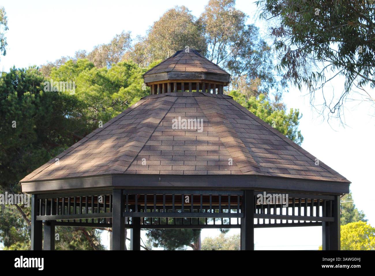 Tiered roof gazebo hi-res stock photography and images - Alamy