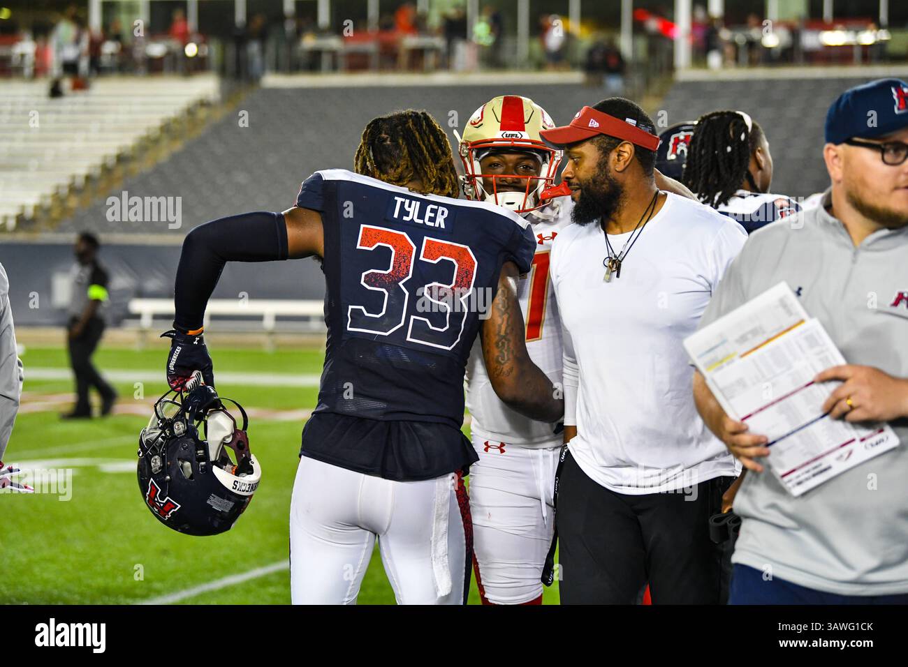 Houston, Texas, USA. 19th Apr, 2025. The Birmingham Stallions and ...