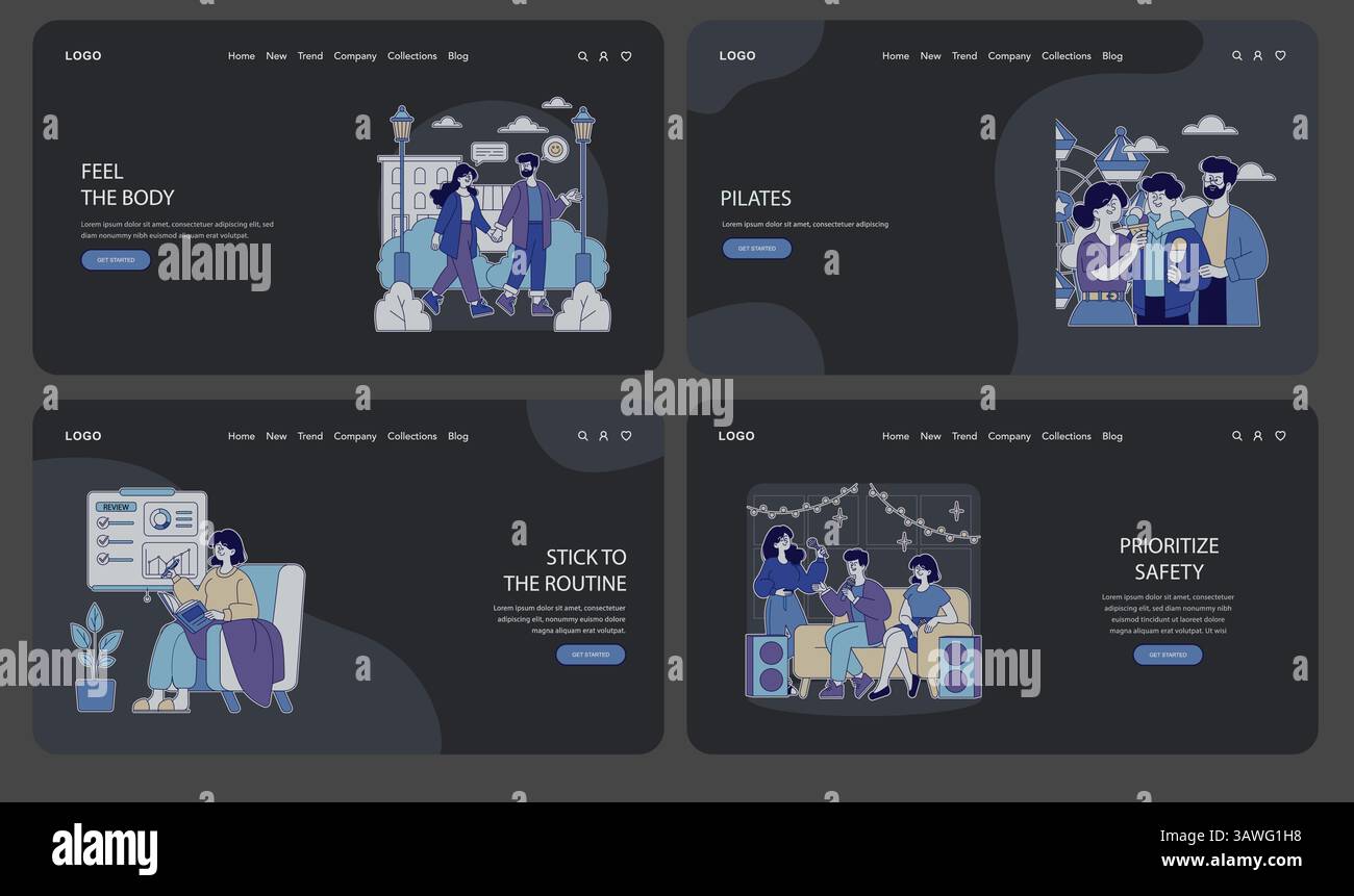 Digital well-being and mental health focus. Engaging activities promote ...