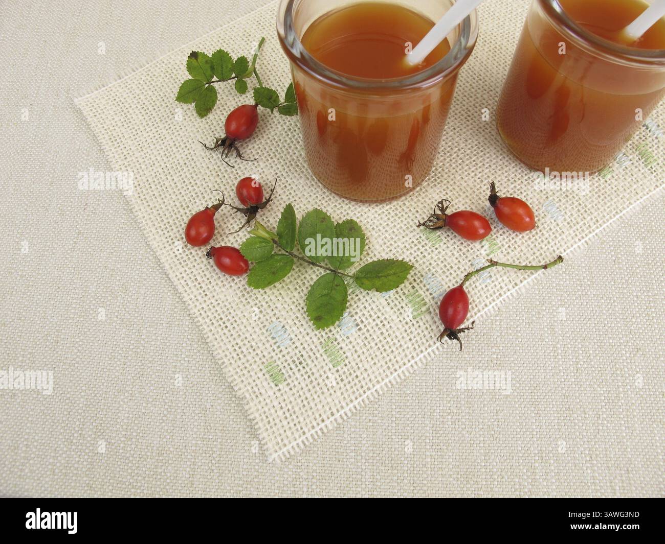 Homemade brawn in a jar Stock Photo - Alamy