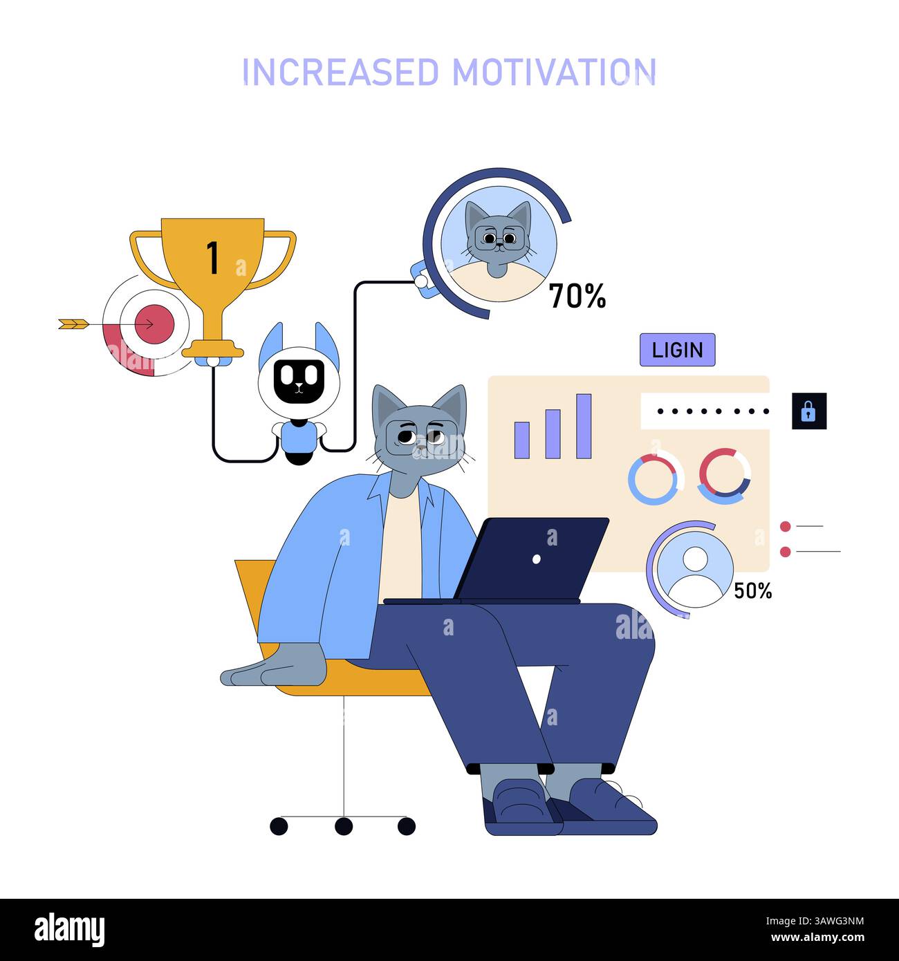 Ai metrics Stock Vector Images - Alamy