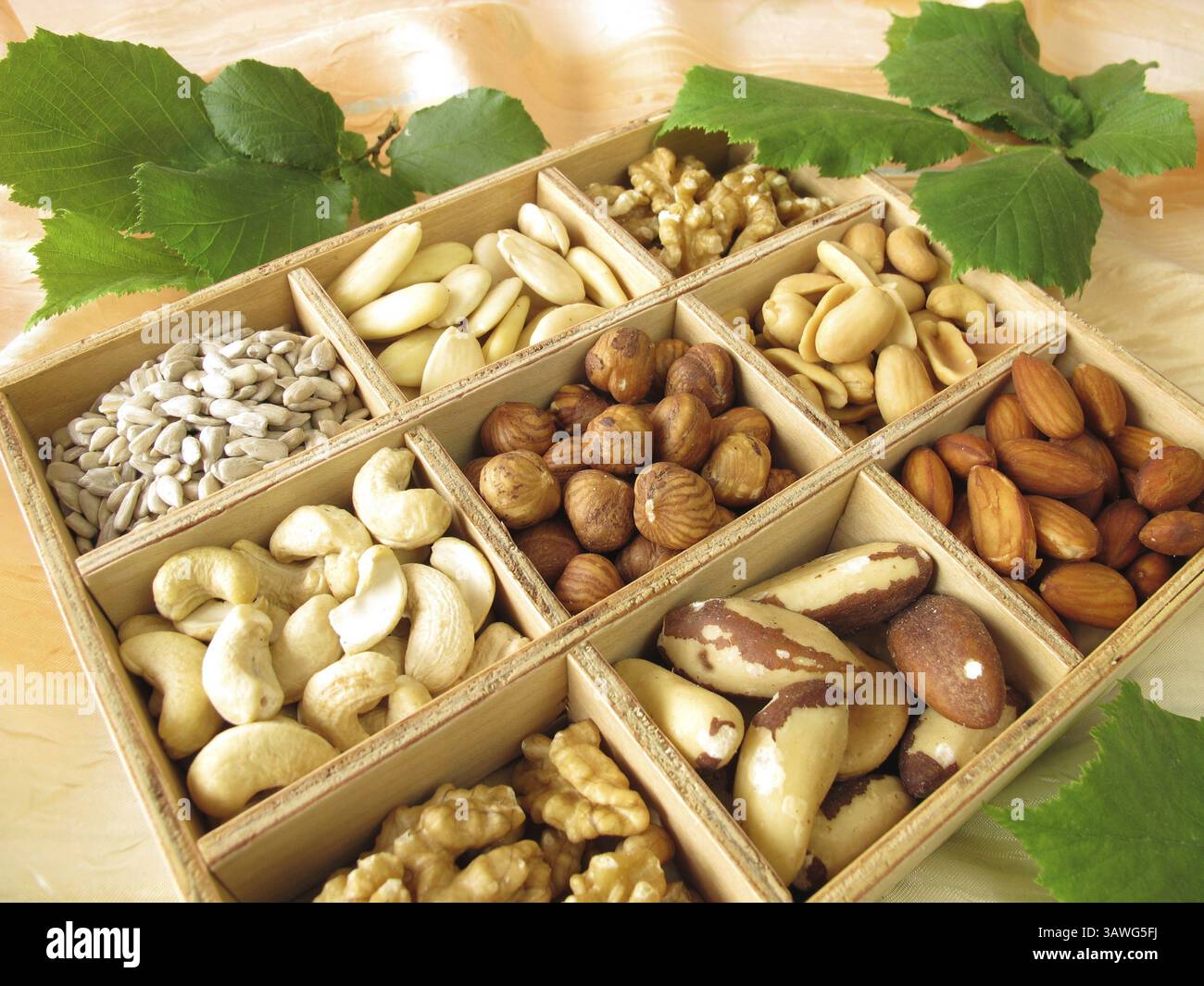 Nut boxes hi-res stock photography and images - Alamy