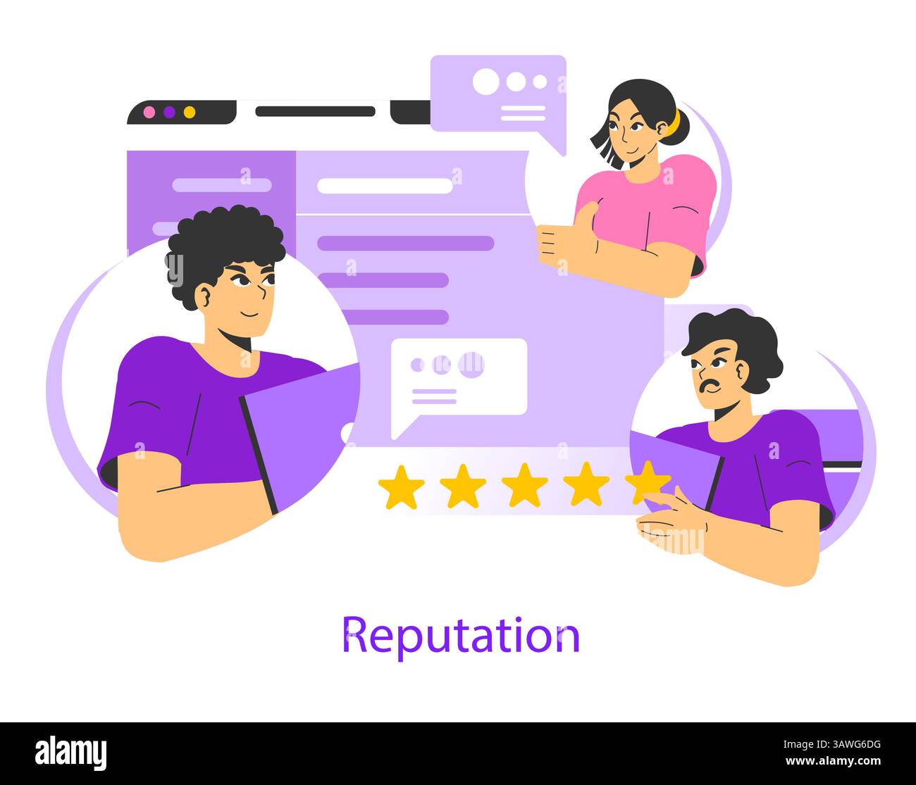 Delegation in online reputation management. Engaging users through ...
