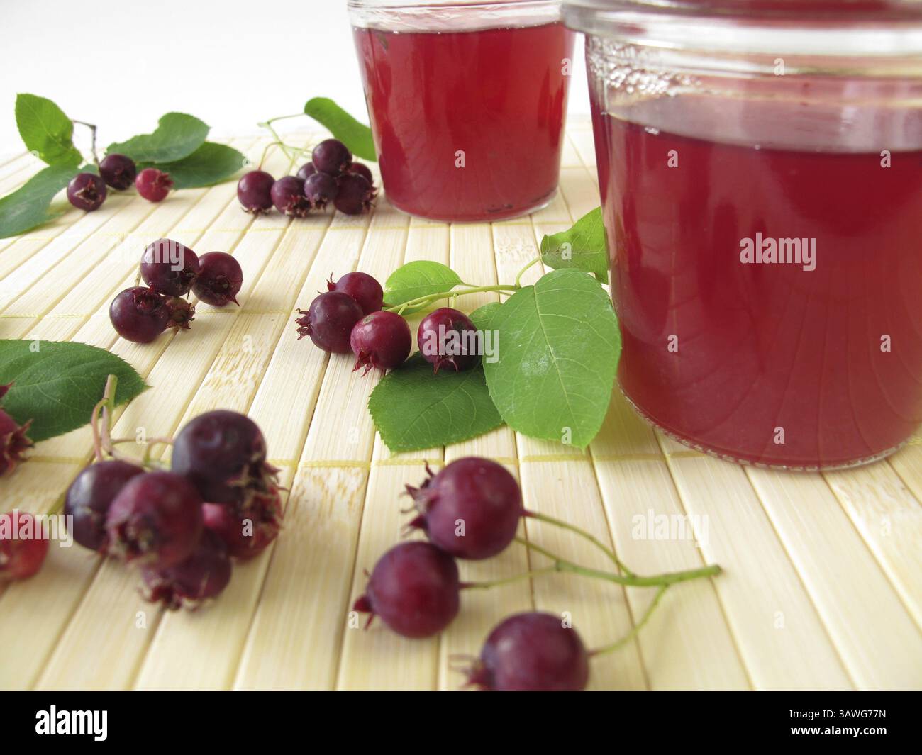 Rock pear jelly Stock Photo - Alamy