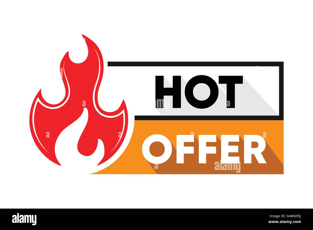Limited offer banner red Cut Out Stock Images & Pictures - Alamy