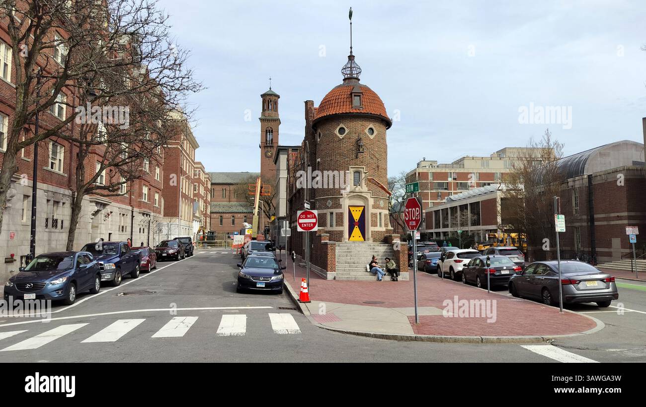 Harvard Lampoon Building, aka the Lampoon Castle, built in 1909, is a ...