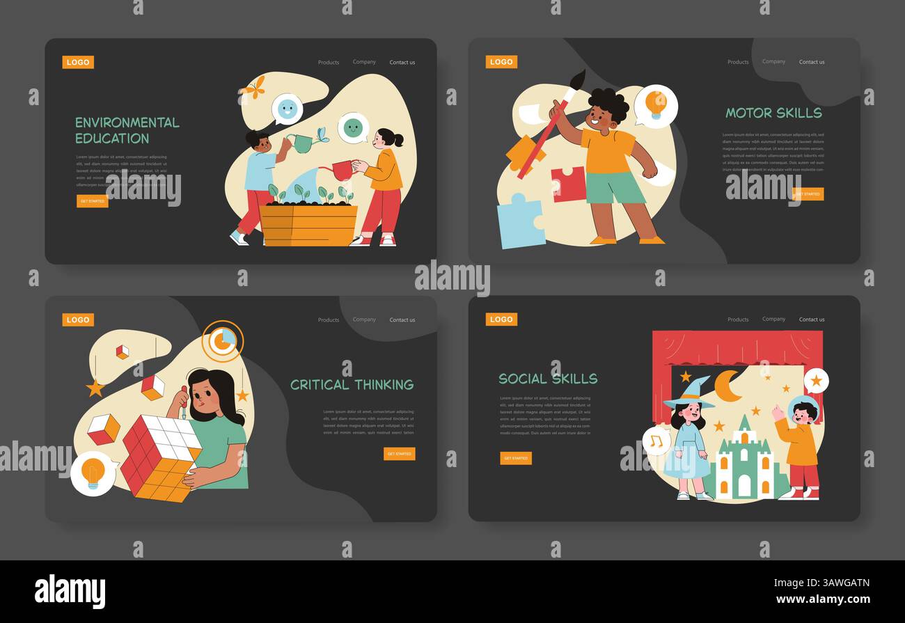 Preschool education focused on essential skills development. Engaging ...