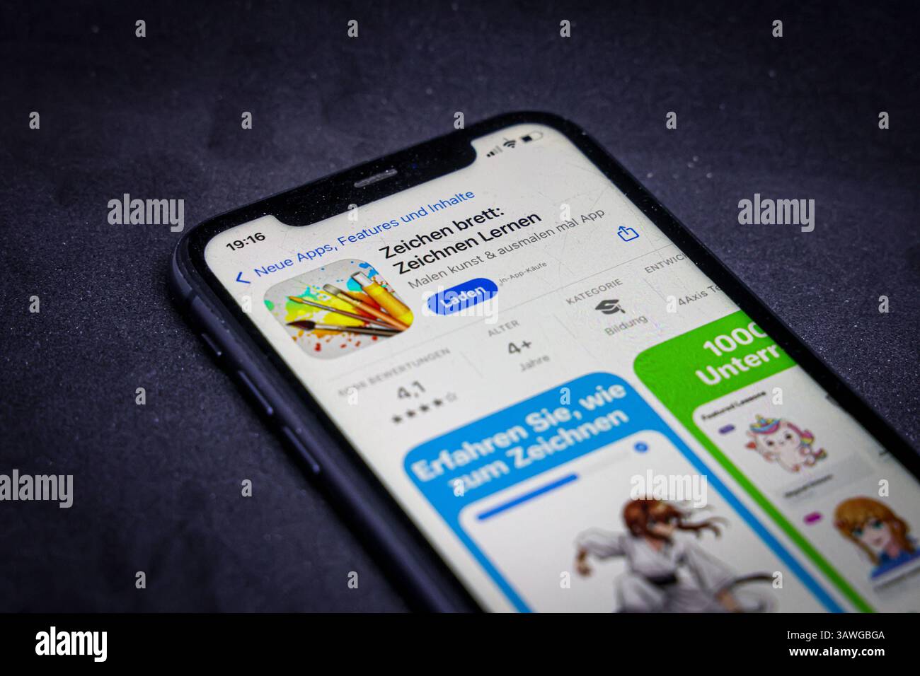 Apple App Store auf einem iPhone. Neue Apps, Features und Inhalte Apps ...