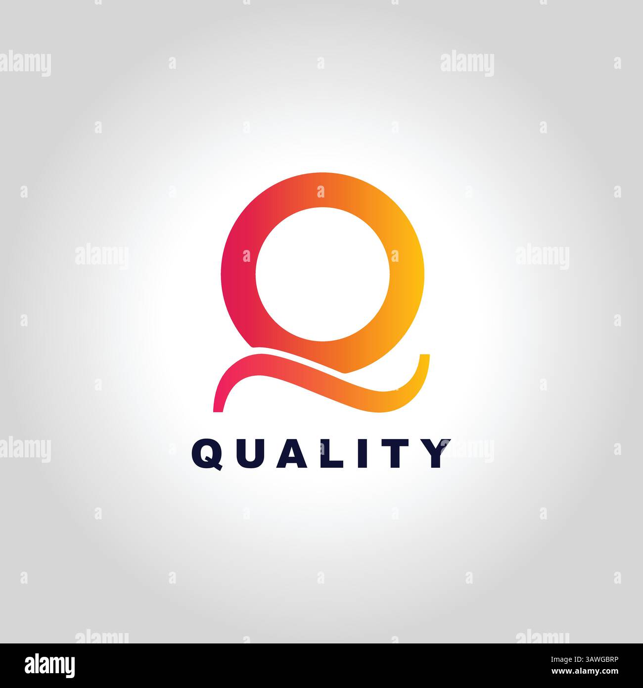 Modern Gradient Letter Q Logo for Quality Branding Stock Vector Image ...