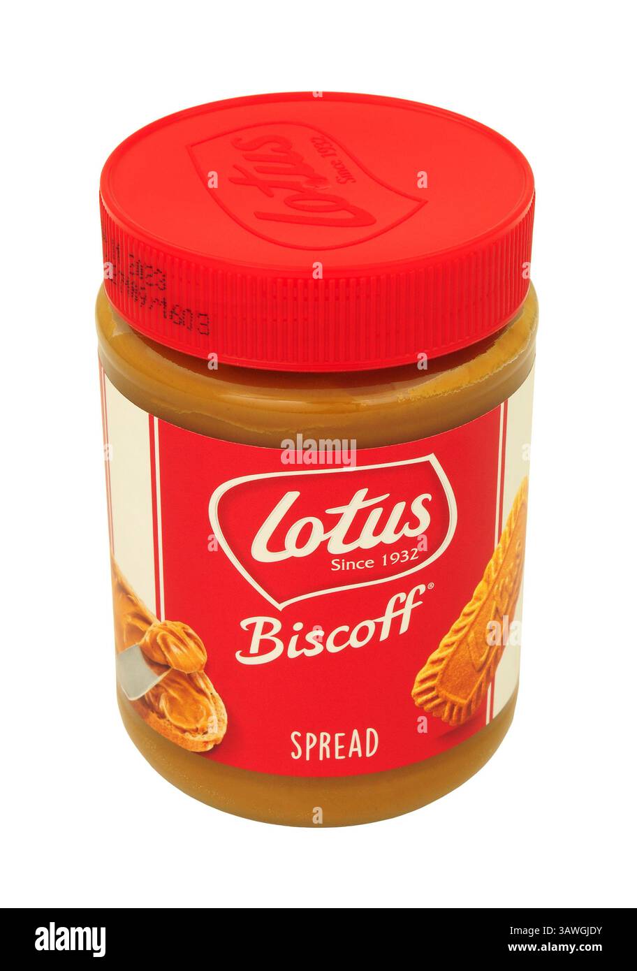 Lotus biscoff biscuit smooth spread in a 400g jar Stock Photo - Alamy