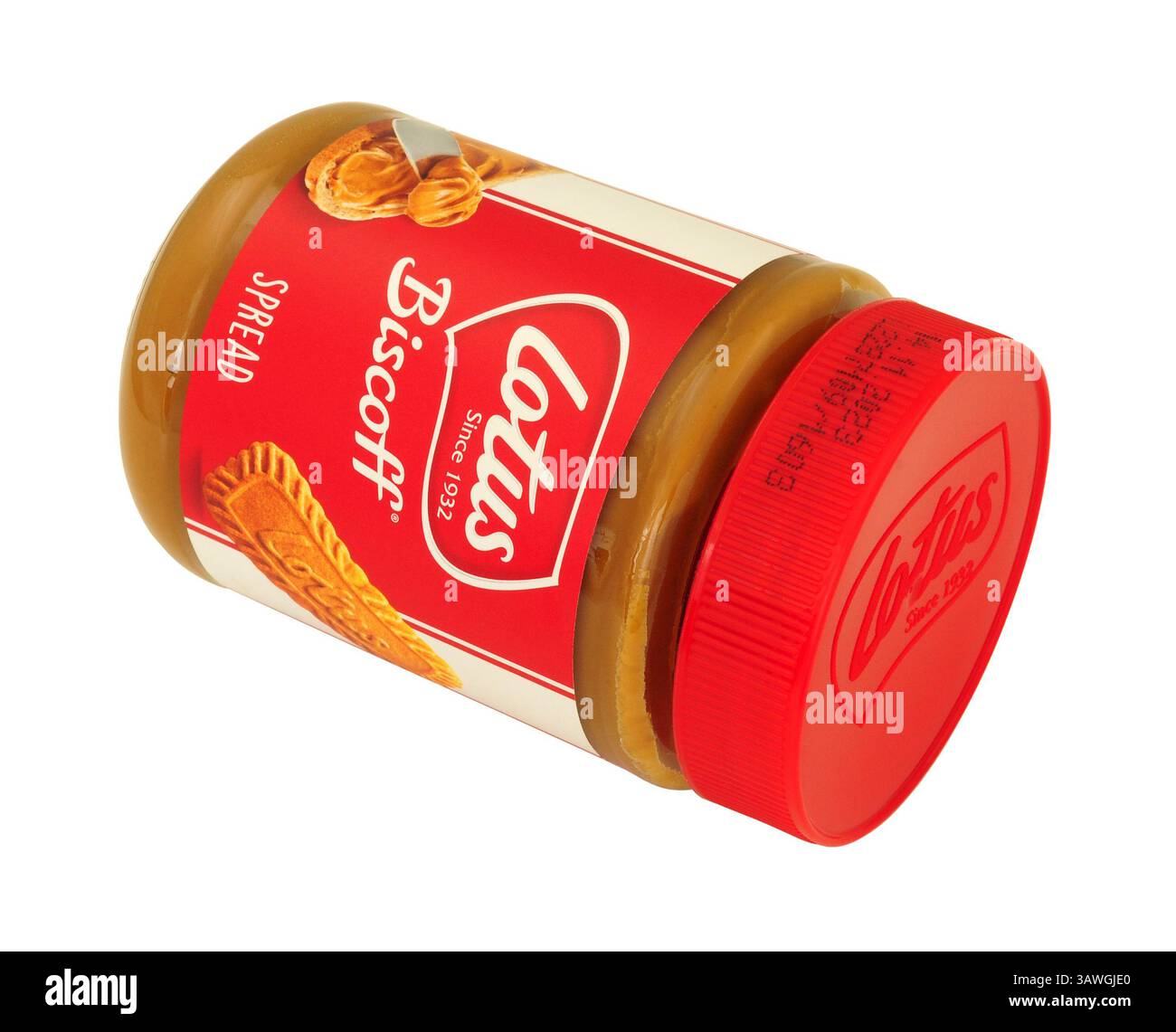 Lotus biscoff biscuit smooth spread in a 400g jar Stock Photo - Alamy