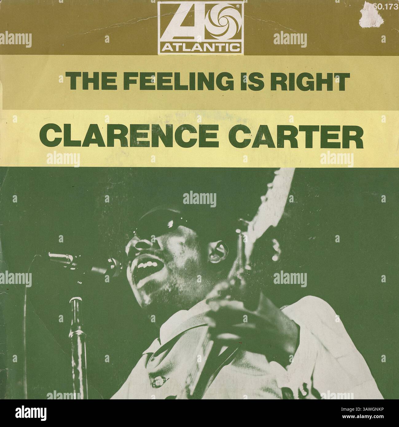 Clarence Carter - The feeling is right You can't miss what you can't measure 45rpm - Vintage ...