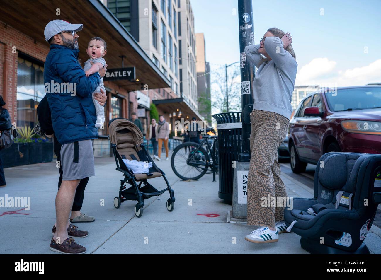 Elizabeth Mahon, owner of the baby store Three Littles, prepared to ...