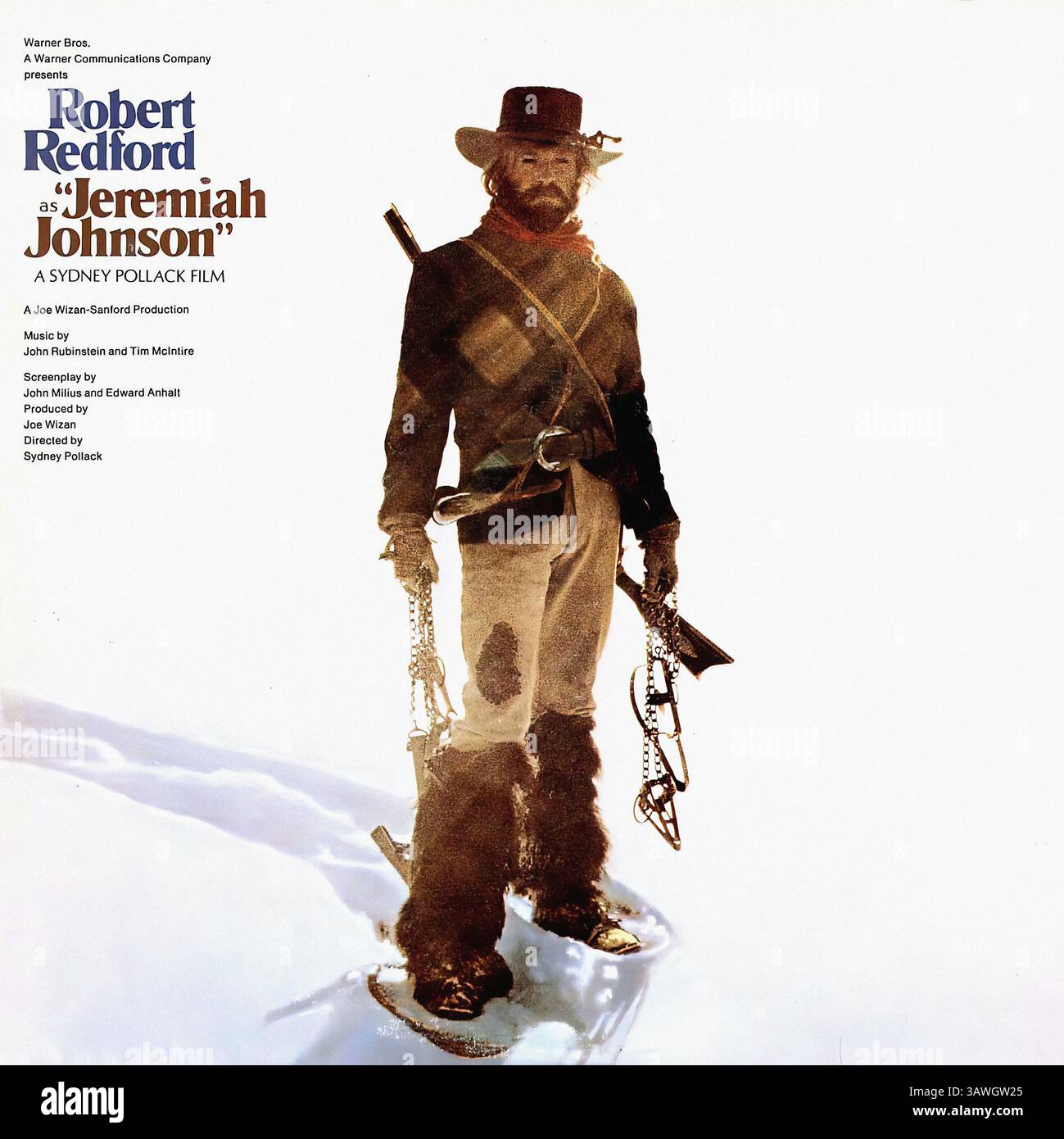 John Rubinstein - Jeremiah Johnson - Vintage vinyl record cover Stock ...