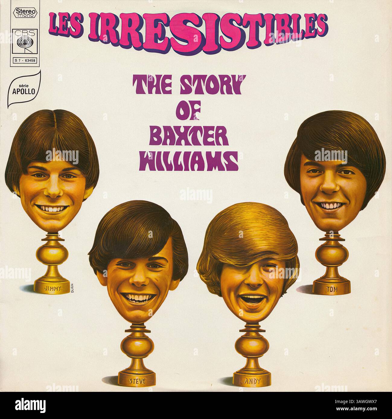 Les Irrésistibles - The story of Baxter Williams - Vintage vinyl record ...