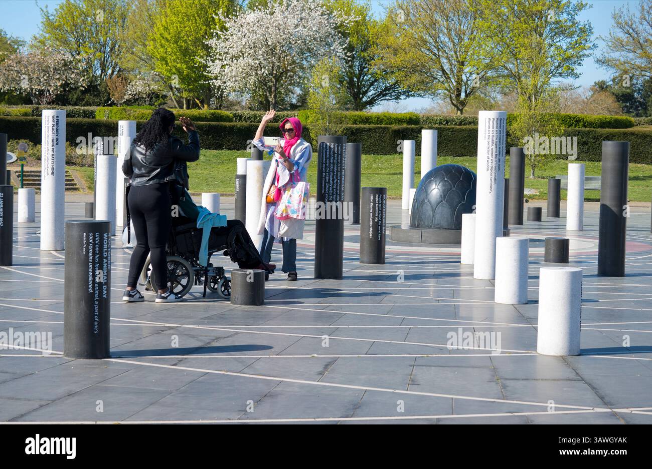 Day out at the MK Rose of Milton Keynes. Designed by Gordon Young and ...