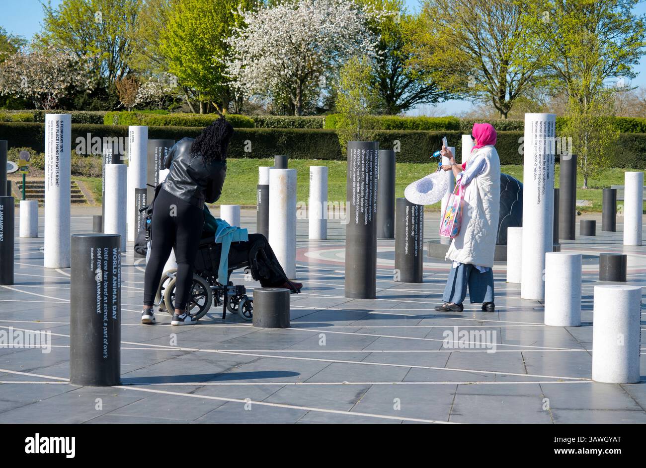Day out at the MK Rose of Milton Keynes. Designed by Gordon Young and ...