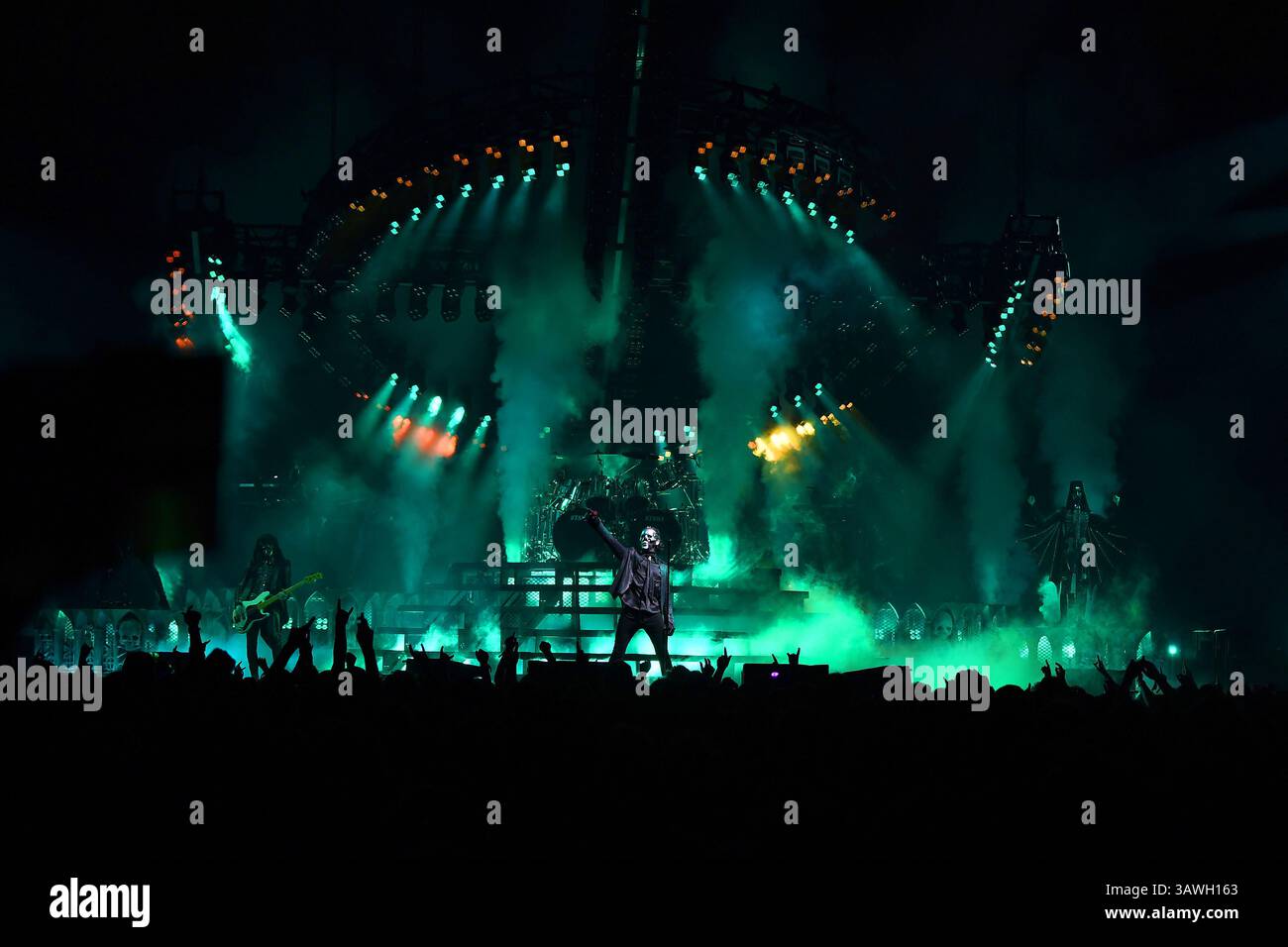 LONDON, ENGLAND - APRIL 19: Papa V Perpetua (Tobias Forge) of ‘Ghost ...