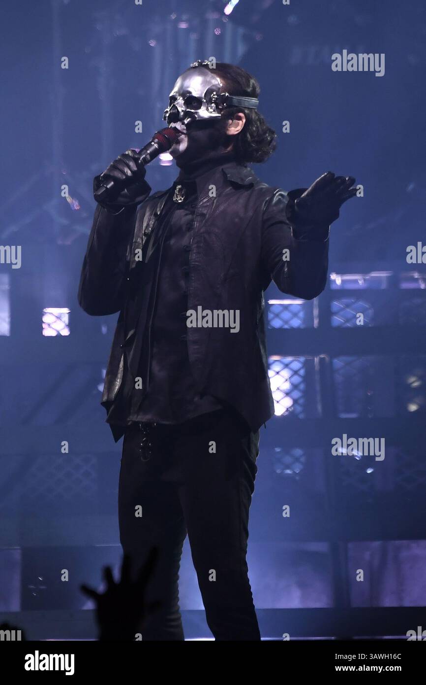 LONDON, ENGLAND - APRIL 19: Papa V Perpetua (Tobias Forge) of ‘Ghost ...