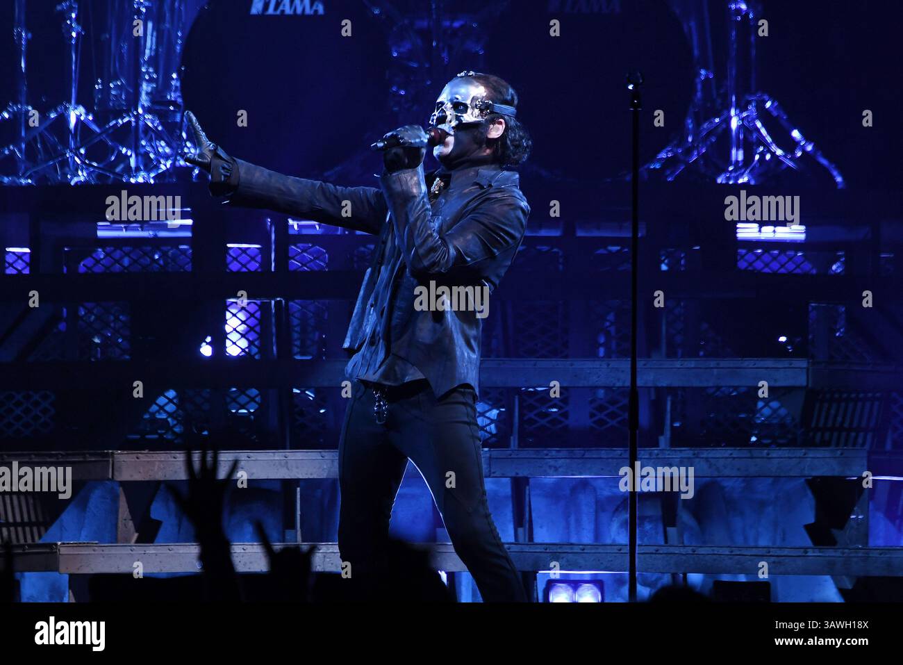 LONDON, ENGLAND - APRIL 19: Papa V Perpetua (Tobias Forge) of ‘Ghost ...