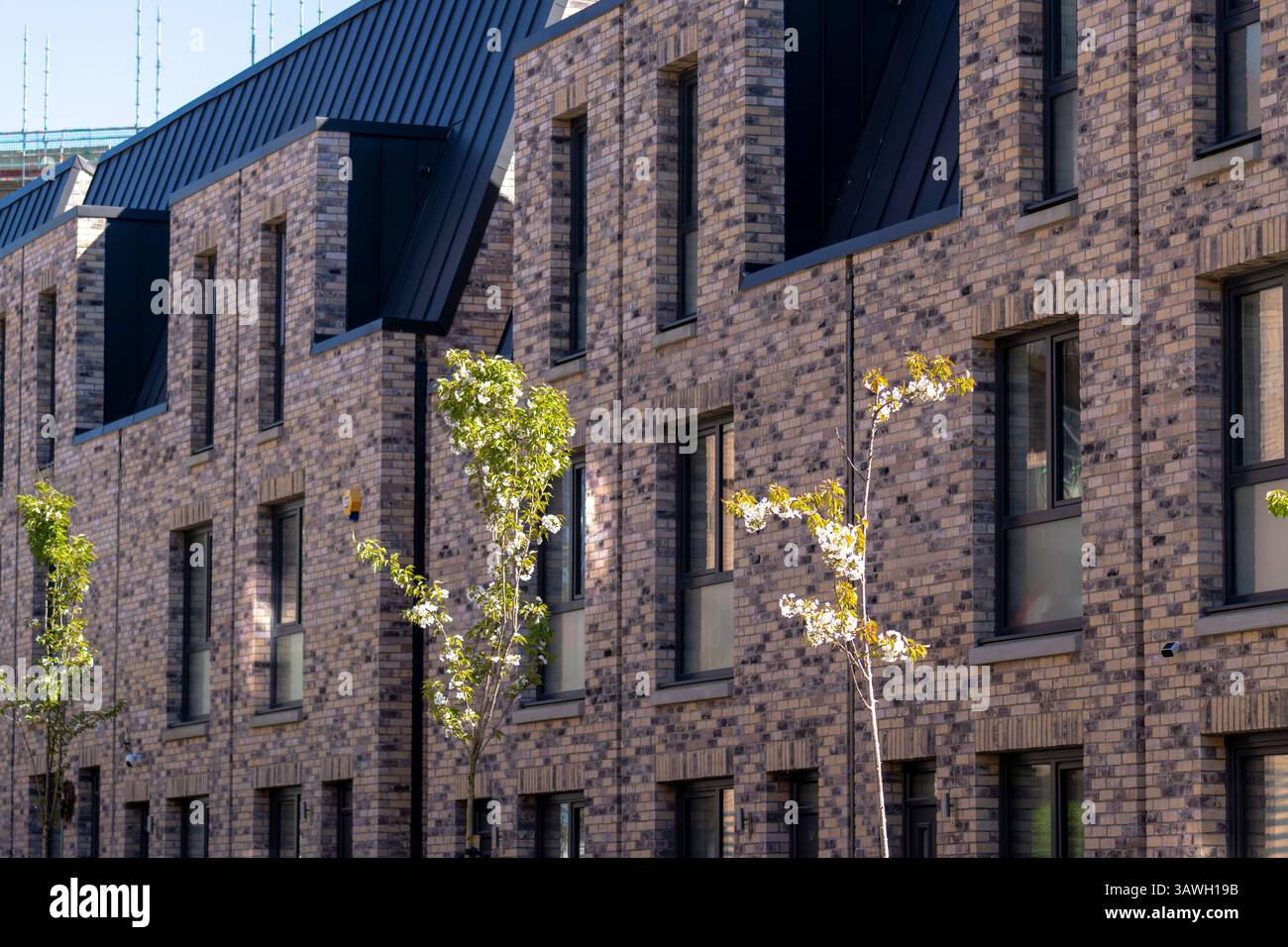 Image of new islington urban development in Manchester UK Stock Photo ...