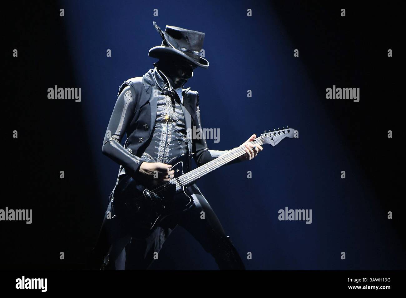 LONDON, ENGLAND - APRIL 19: Nameless Ghouls of ‘Ghost’ performing at O2 ...