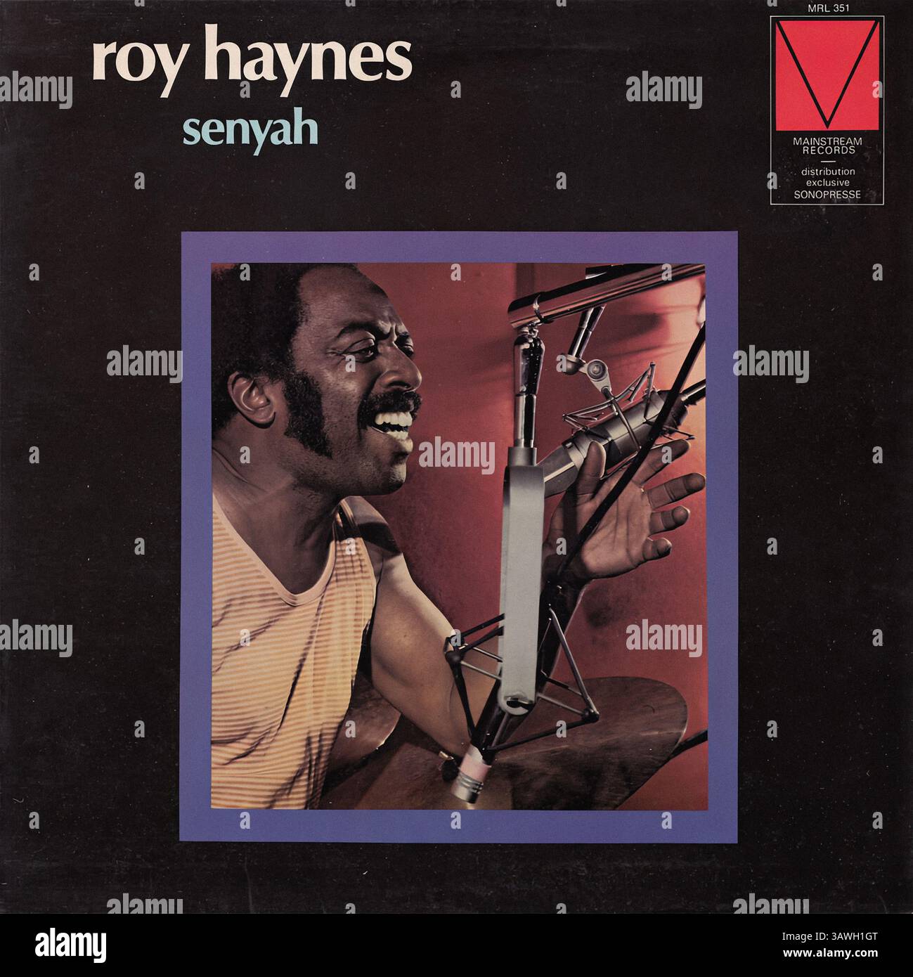Roy Haynes - Senyah - Vintage vinyl record cover Stock Photo - Alamy