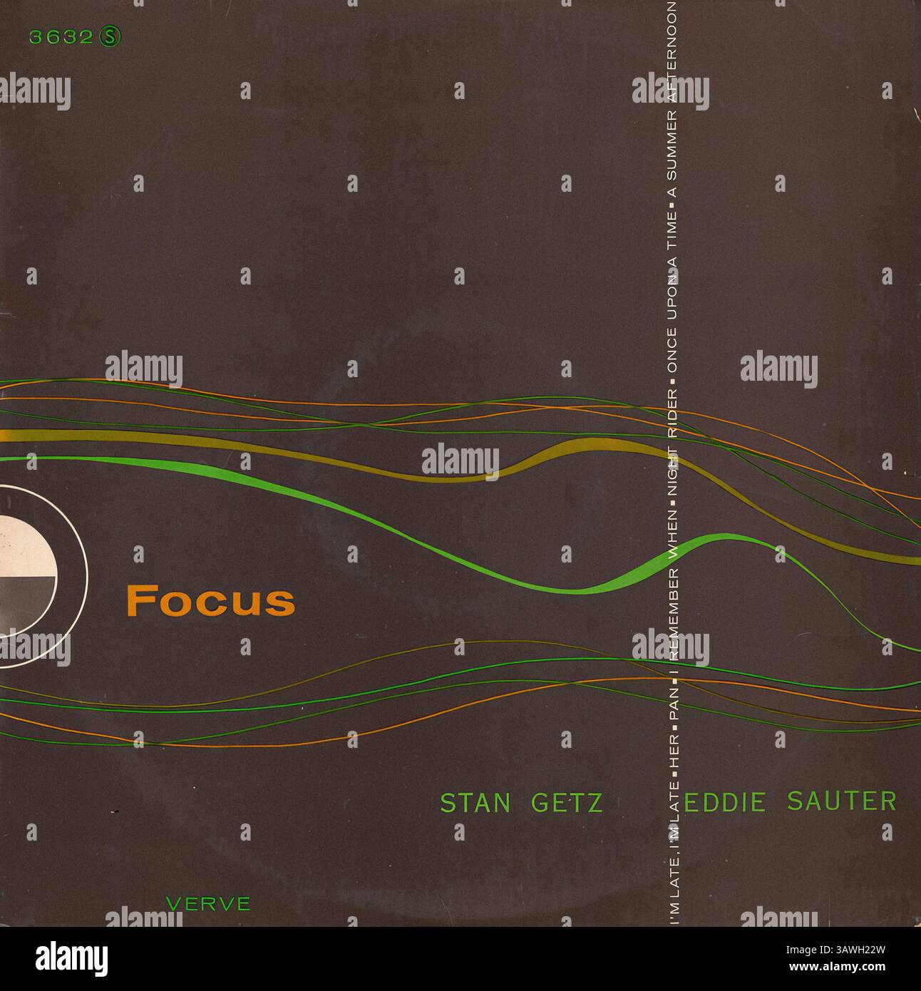 Stan Getz Eddie Sauter - Focus - Vintage vinyl record cover Stock Photo ...