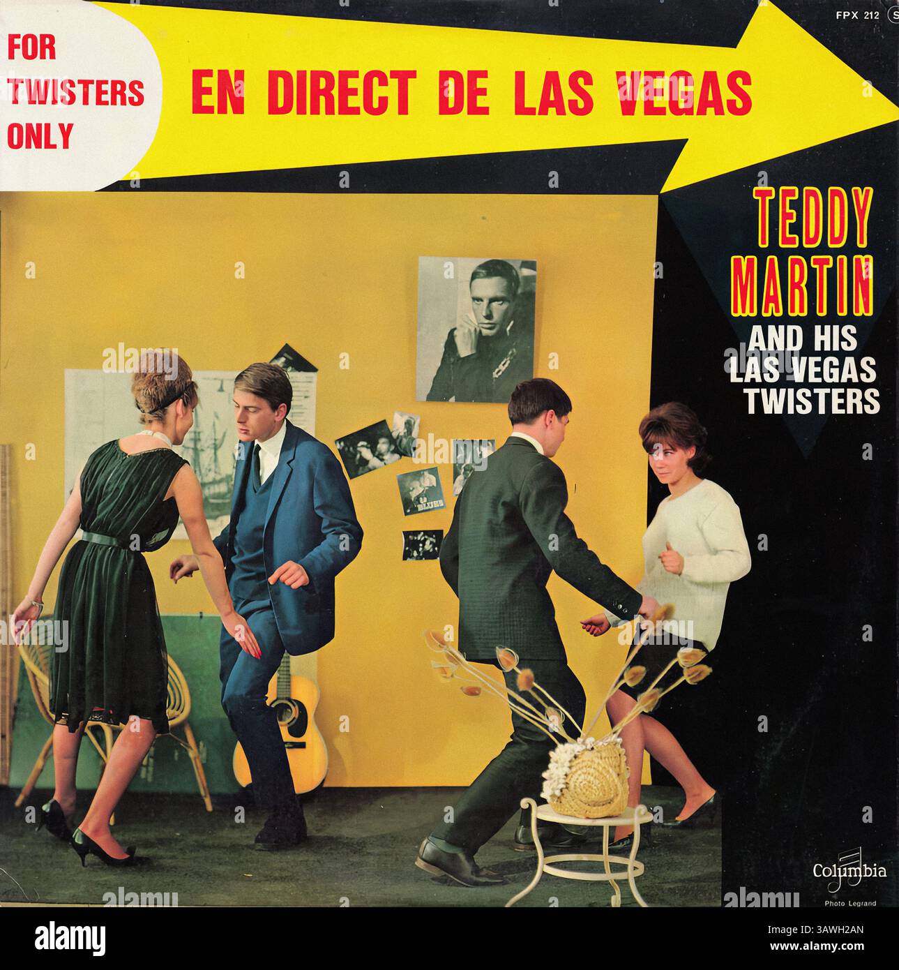Teddy Martin and his Las Vegas Twisters - For Twisters only (En direct ...
