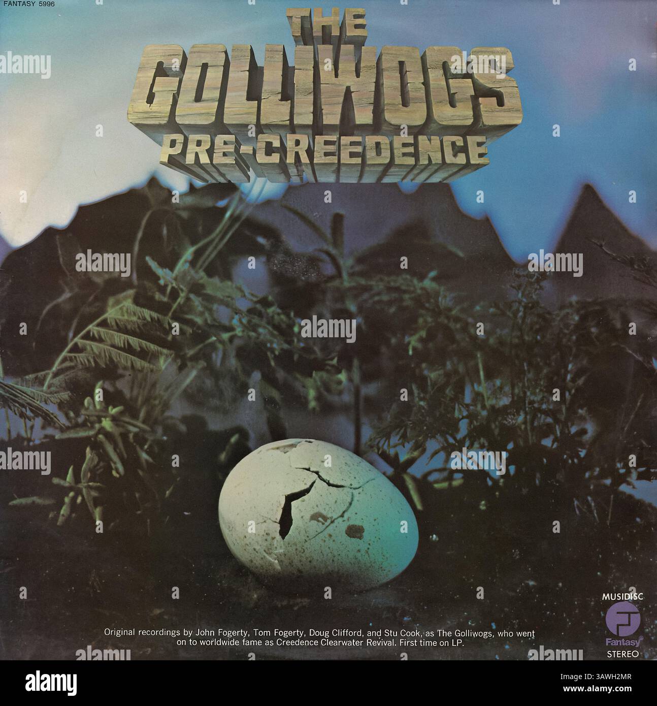 The Golliwogs - Pre-Creedence - Vintage vinyl record cover Stock Photo ...