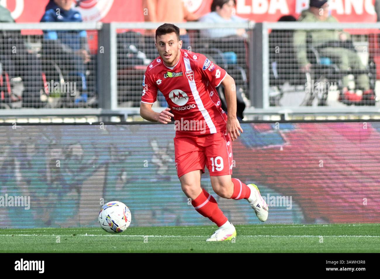 AC Monza's Samuele Birindelli during thirty-third Serie A soccer match ...