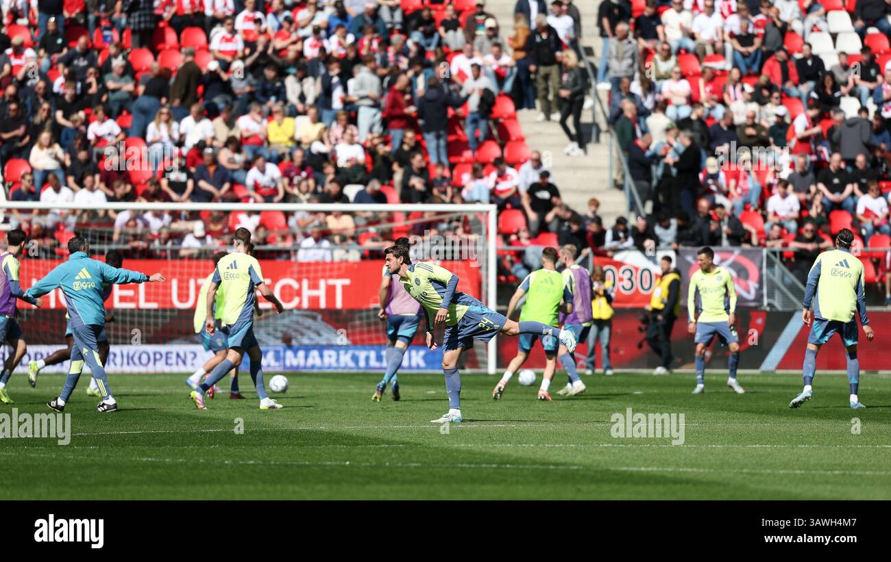 Utrecht, Netherlands. 20th Apr, 2025. UTRECHT, 20-04-2025, Stadium ...