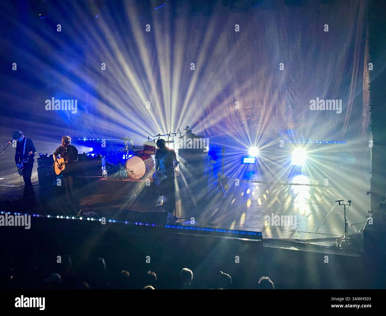 The German band Tocotronic in concert at the Columbiahalle venue in ...