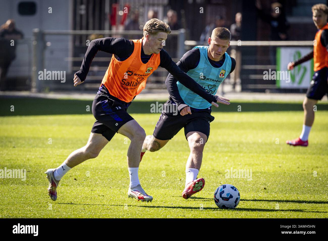 DEVENTER - The final preparatory training of Go Ahead Eagles ahead of ...