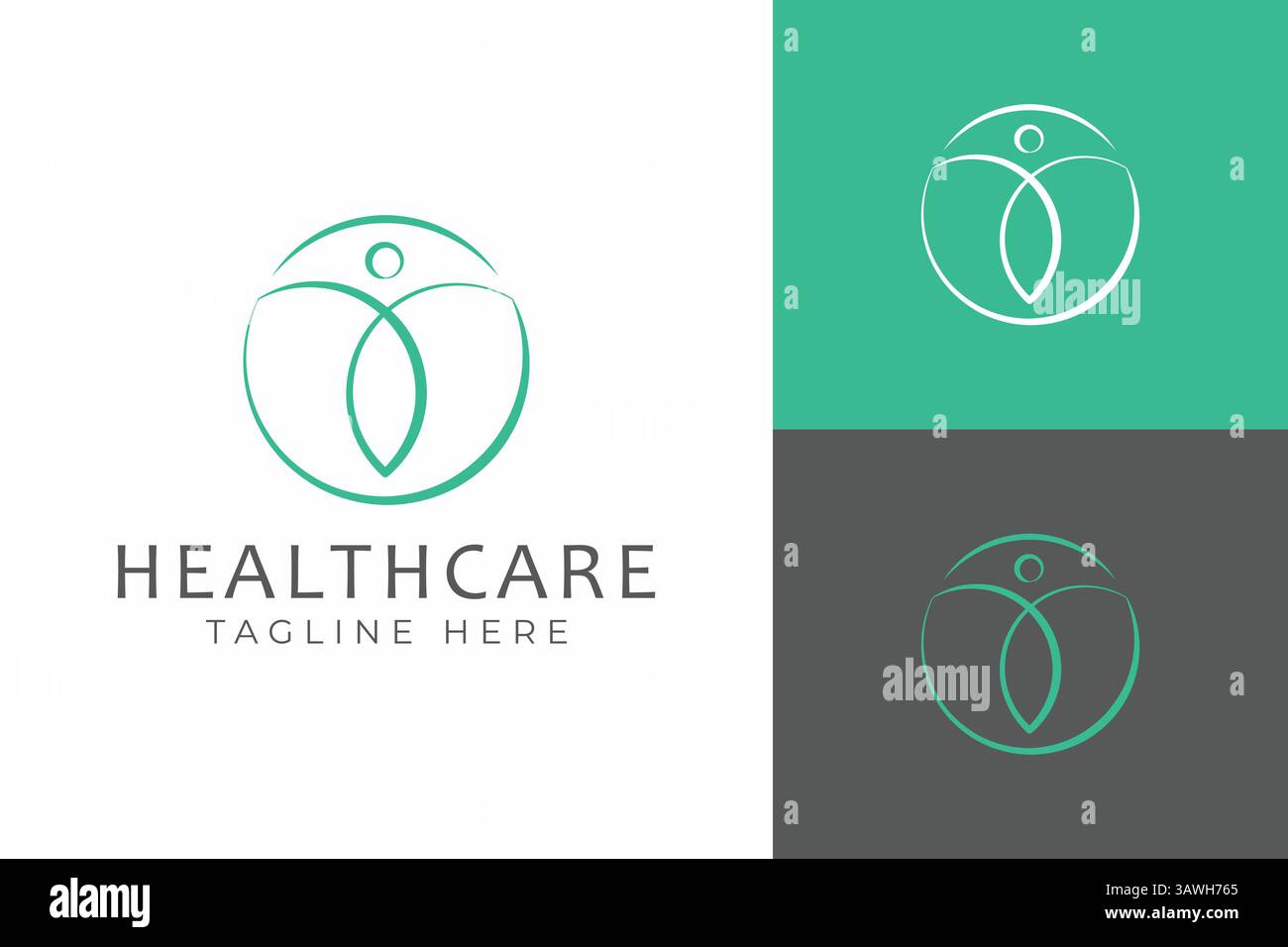 Family health and fitness concept Stock Vector Images - Alamy