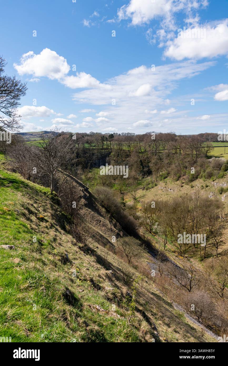 Deep Dale near Buxton, Peak District, Derbyshire, England Stock Photo ...