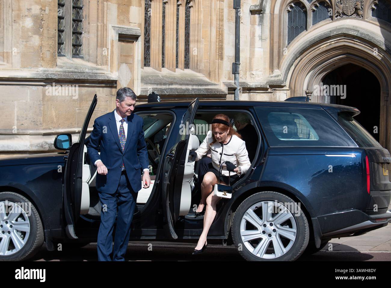 Windsor, Berkshire, UK. 20th April, 2025. Sarah, The Duchess of York ...