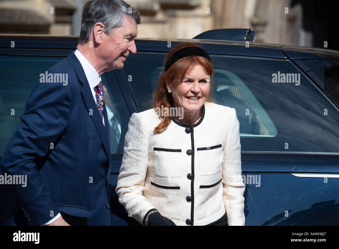 Windsor, Berkshire, UK. 20th April, 2025. Sarah, The Duchess of York ...