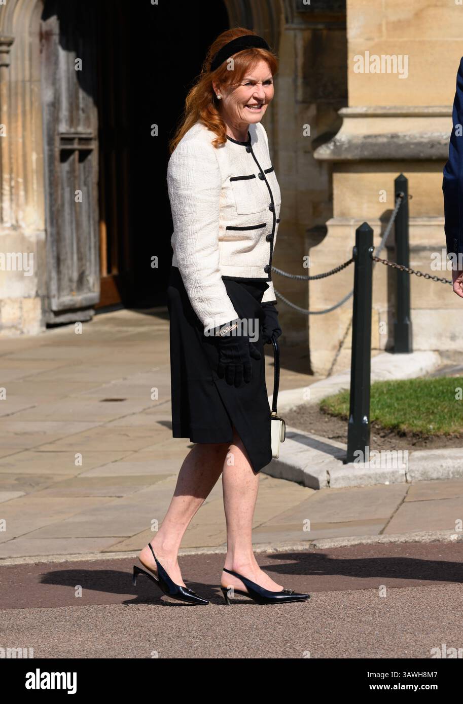 London, UK. April 20th, 2025. Sarah Ferguson, The Duchess of York ...