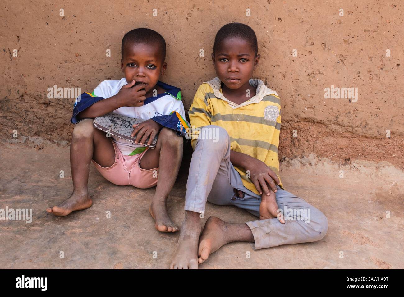 Ghana, Mognori. Young Ghanaian Boys Stock Photo - Alamy