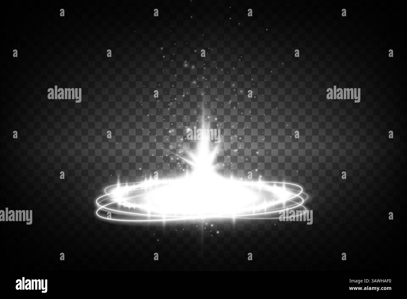 A Shining and Sparkling Light Burst with Beautiful Radiant Glow Effects ...