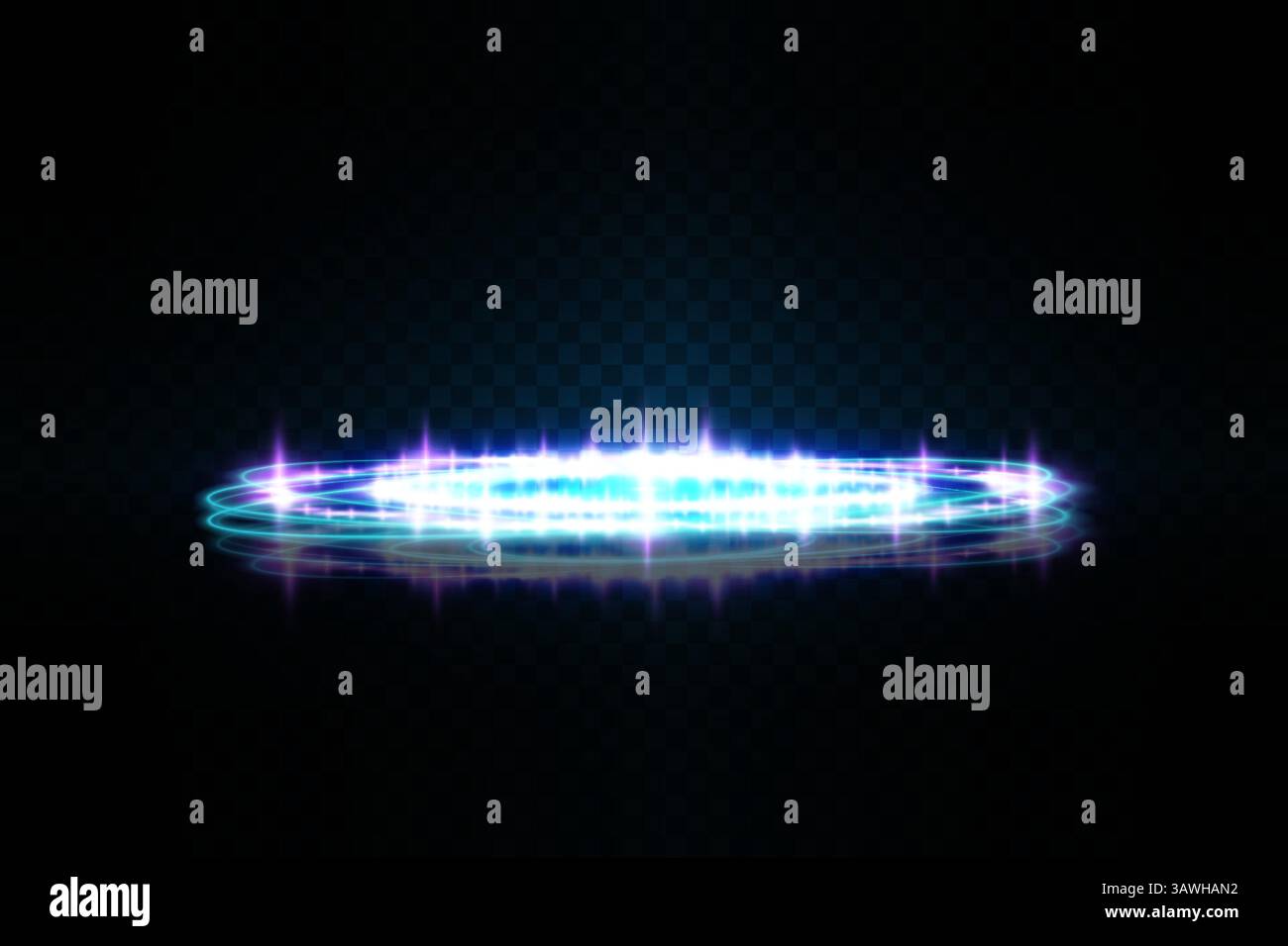 Dynamic Light Waves Against a Dark Background Showcase Dazzling ...