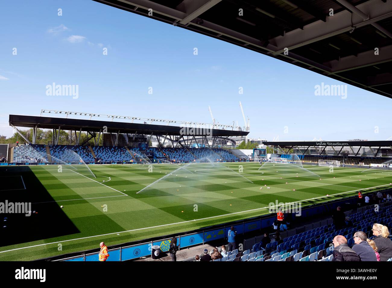 A general view inside the ground ahead of the Barclays Women's Super ...