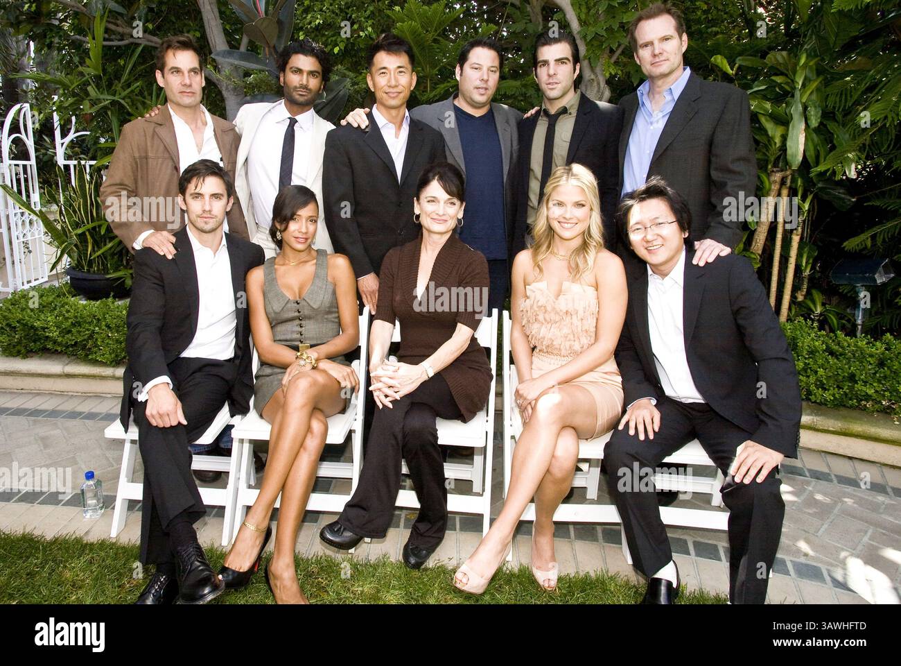 August 21, 2008 - Hollywood, California, U.S. - The cast promoting ...