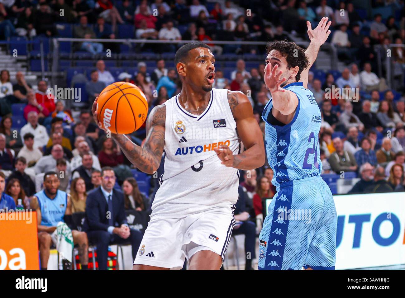 Madrid, Spain. 20th Apr, 2025. 20th April 2025; Movistar Arena; Liga ...