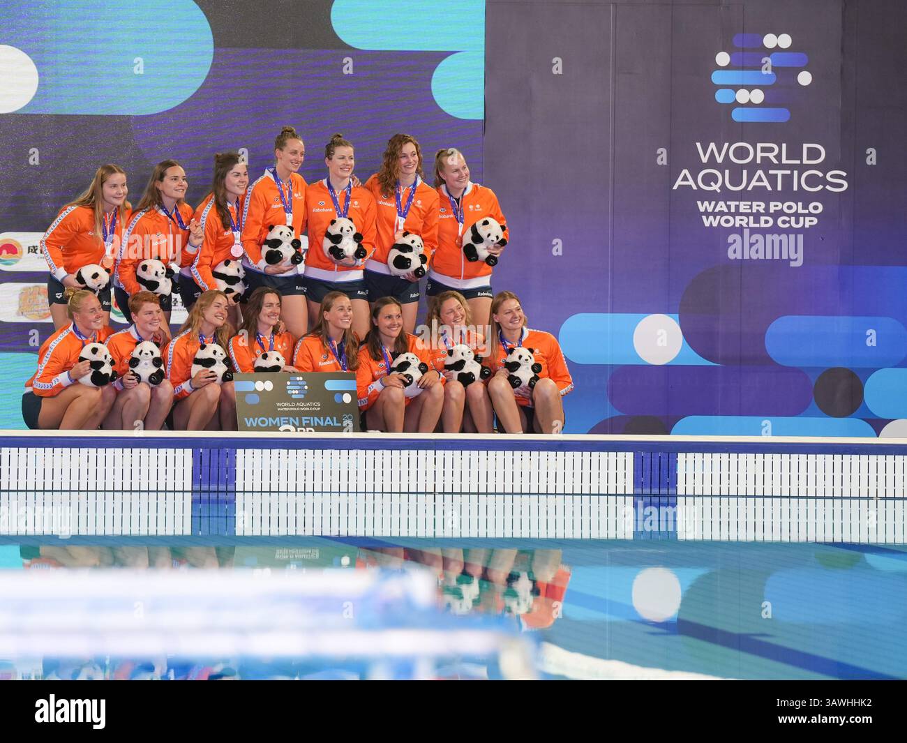 Chengdu, China's Sichuan province. 20th Apr, 2025. Team of the ...