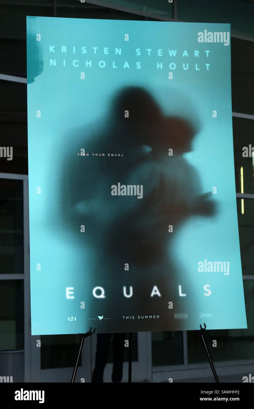 Equals at arclight hi-res stock photography and images - Alamy