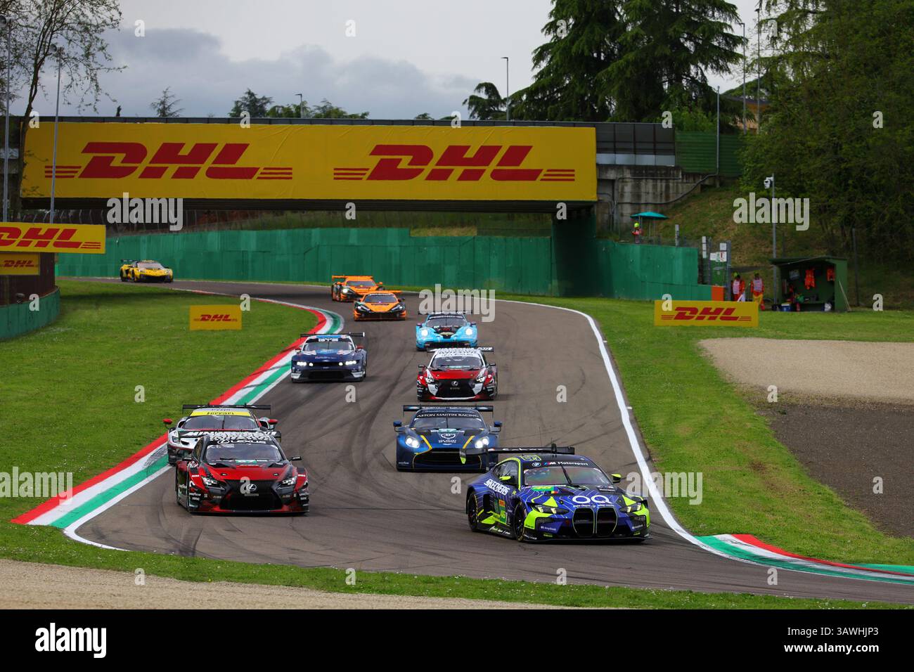Imola, Italy. 20th Apr, 2025. Race start at WEC 6 Hours of Imola on ...