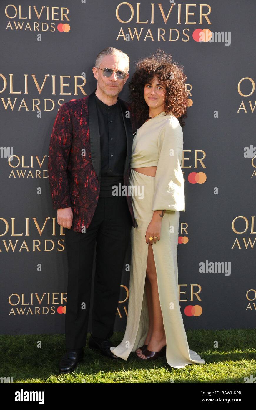 Martin Freeman and Rachel Benaissa at the Olivier Awards 2025, Royal ...